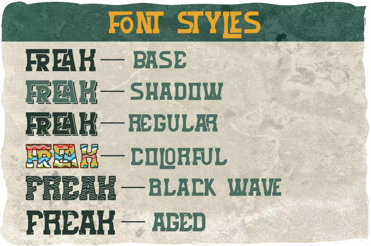 Freaky Font - Freaky Font